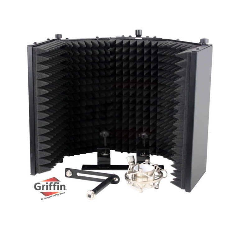Studio Microphone Soundproofing Acoustic Foam Panel by Griffin ...
