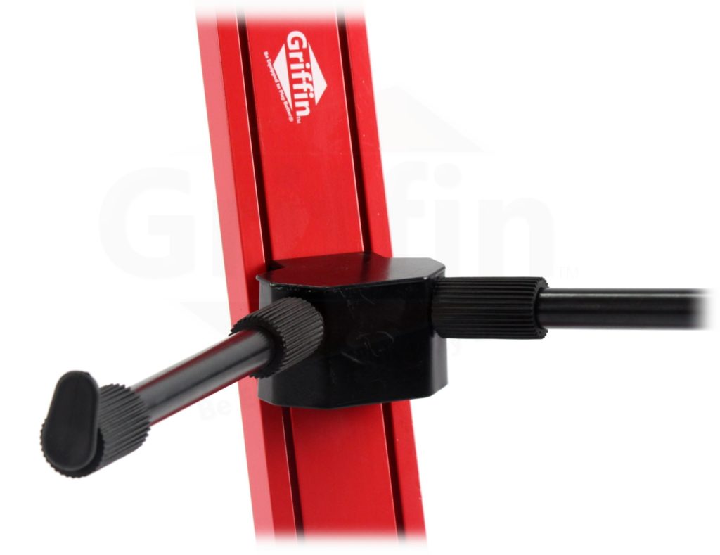2-Tier Column Keyboard Stand with Mic Boom Arm by Griffin – Double ...