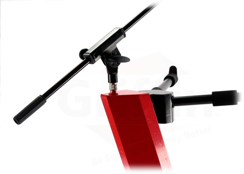 2-Tier Column Keyboard Stand with Mic Boom Arm by Griffin – Double ...