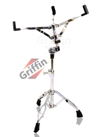 Deluxe Snare Drum Stand by Griffin | Percussion Hardware Kit with Key ...