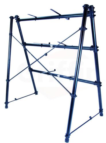 3 Tier Keyboard Stand by Griffin|Triple A-Frame Standing Synthesizer ...