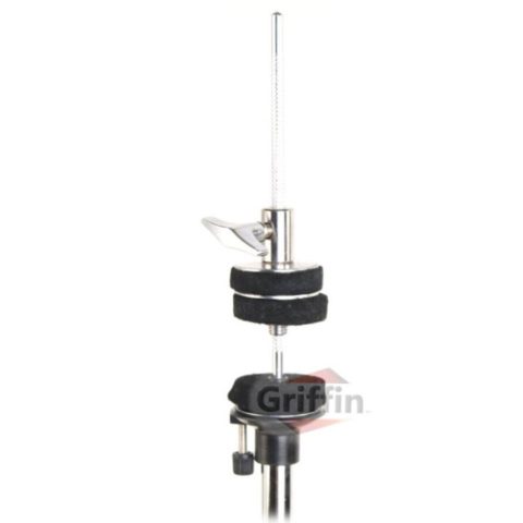 Deluxe Hi-Hat Stand by Griffin | Hi Hat Cymbal Pedal With Drum Key ...