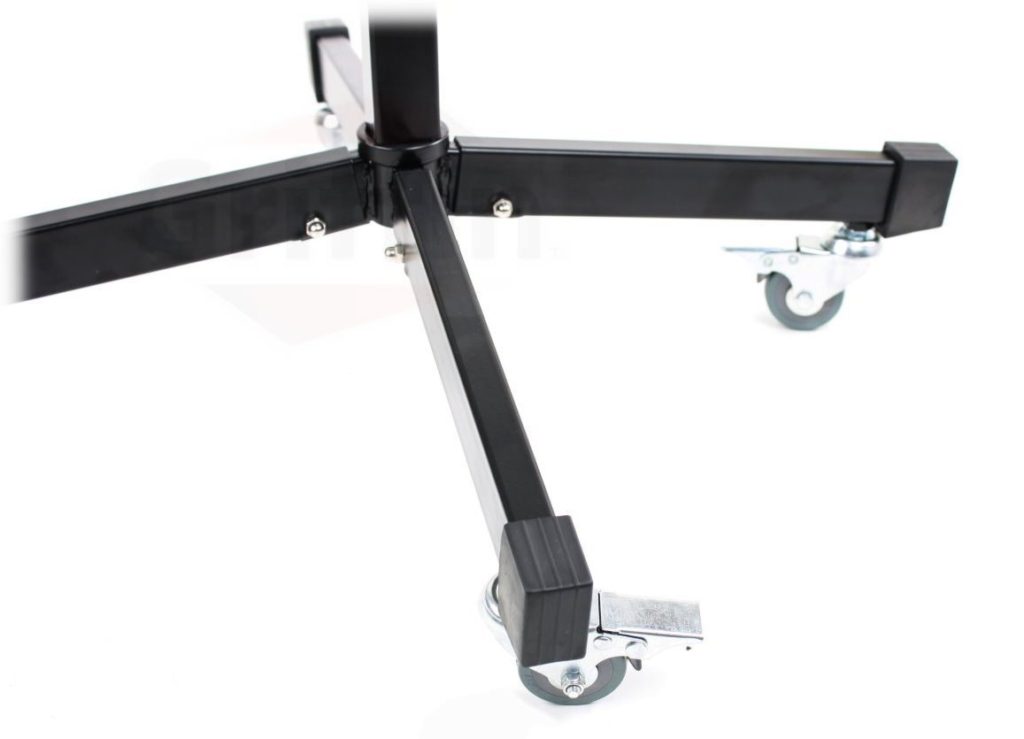 Mobile Studio Mixer Stand DJ Cart by Griffin | Rolling Standing Rack On ...