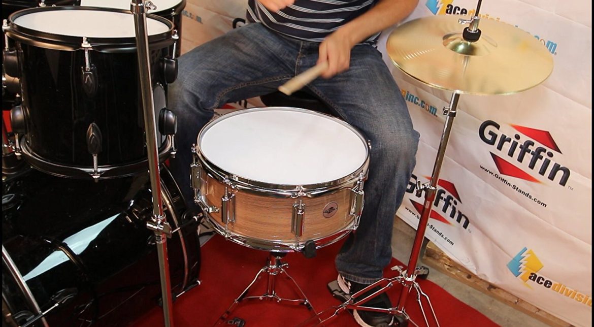 Popcorn Snare Drum by Griffin|Soprano Firecracker 10" x 6" Poplar Wood ...