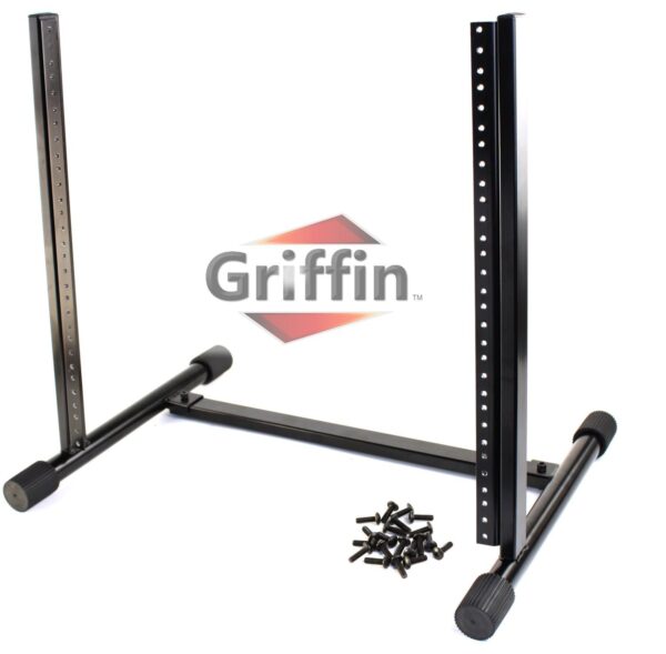 Rack Mount Stand with 10 Spaces by Griffin | Music Studio Recording ...
