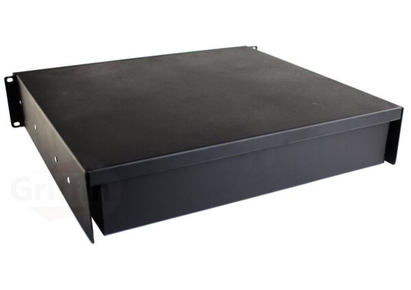 Recording Studio Rack Mount Drawer 2U by Griffin | Pro Audio Deep Rack ...