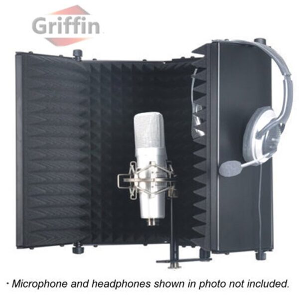 Studio Microphone Soundproofing Acoustic Foam Panel by Griffin ...